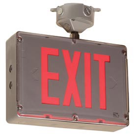 Class 2 Division 1 Exit Sign Emergency Lighting