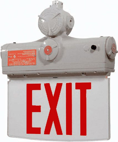 Hazardous Location Exit Sign Emergency Lighting