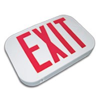 Low Profile Exit Sign Emergency Lighting