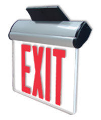 Universal Edge Lit Exit Sign Emergency Lighting